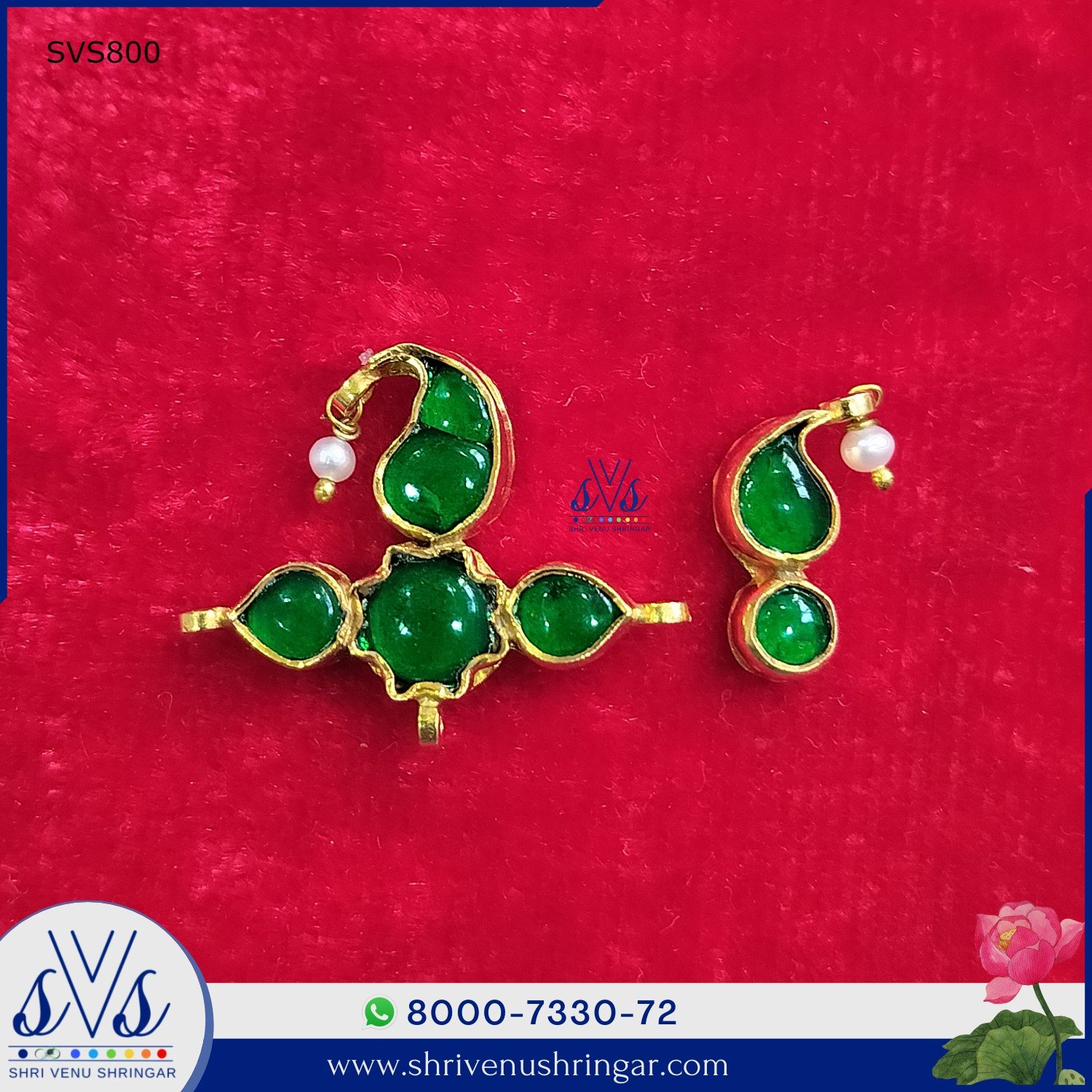 Sharad Shringar Jod - Chitra Ji - Shri Venu Shringar - Nathdwara